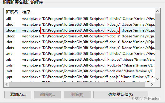 在windows中对word、excel、ppt等通过git进行版本管理及解决TortoiseGit在对word进行差异比较时报错Error opening的问题_ppt 版本 git-CSDN博客