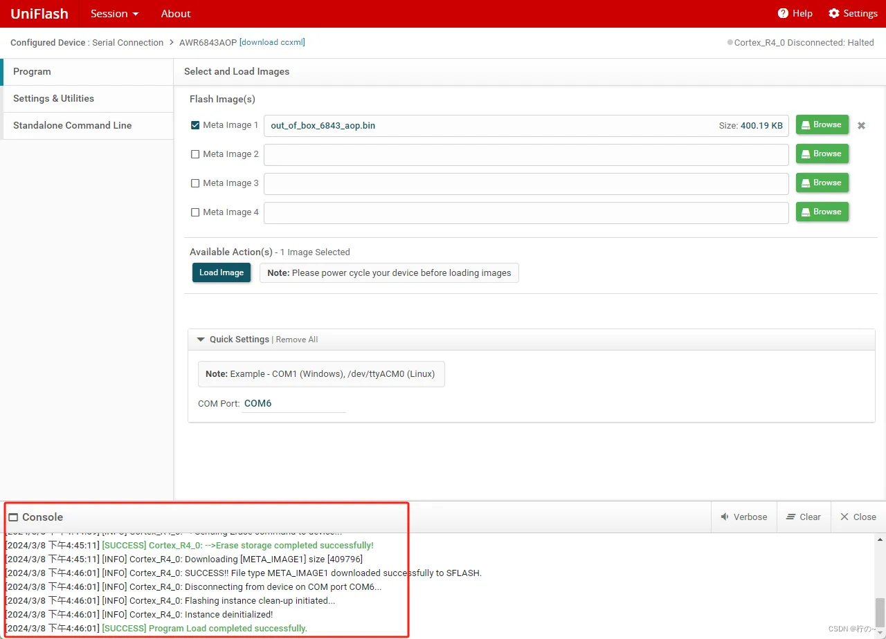AWR6843aop开箱测试保姆级教程_毫米波雷达iwr6843aop开箱实验-CSDN博客