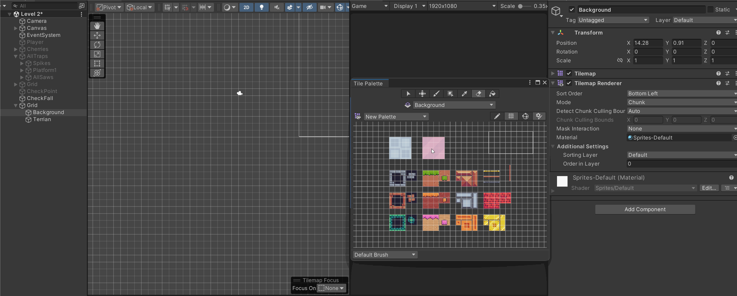 unity 2D像素类 跑酷小游戏_基于unity的2d游戏-CSDN博客