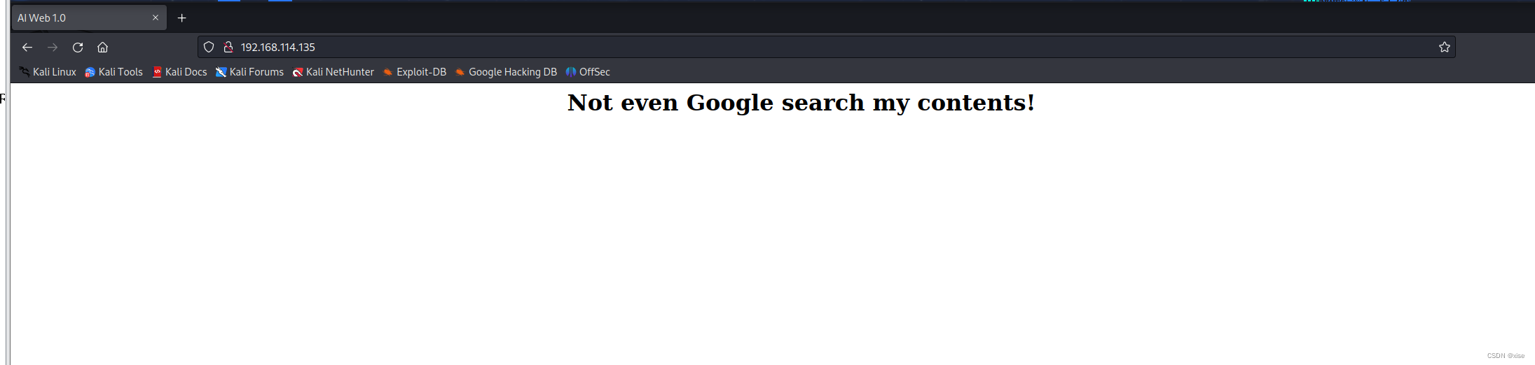 vlunhub——AI-WEB-1.0 靶机渗透测试_vulunhub-CSDN博客