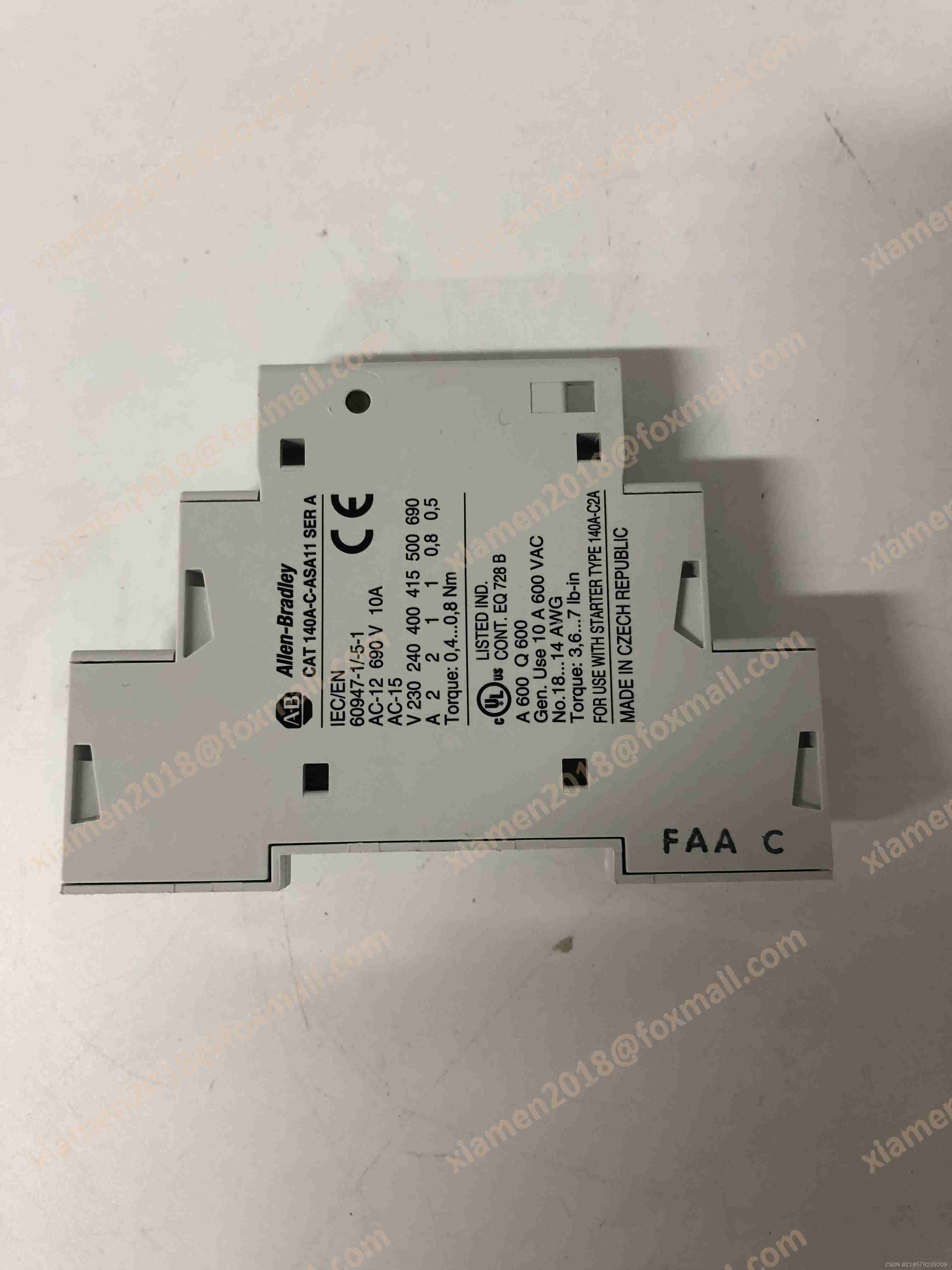 A-B 140A-C-ASA11A 侧装辅助触点-CSDN博客