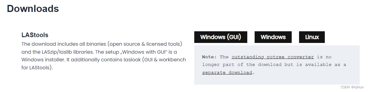 LAStools安装，及常用命令！-CSDN博客