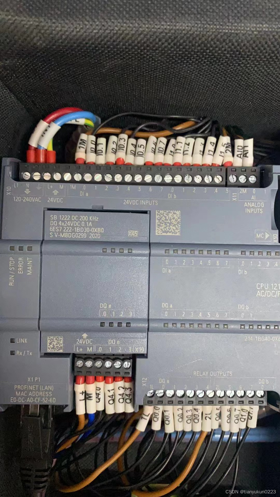 [PLC]PLC s7-1200AC/DC/RLY 驱动42步进电机_西门子plc1200脉冲控制步进电机-CSDN博客