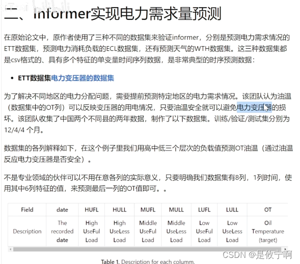 Informer Beyond Efficient Transformer For Long Sequencetime Series Forecasting Andand 常见项目代码结构解读 Csdn博客