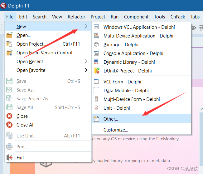 菜菜侠的uniGUI使用笔记 -- 安装篇-CSDN博客