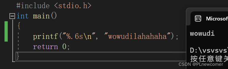 【c语言】printf函数常见用法_c语言中printf小数-CSDN博客