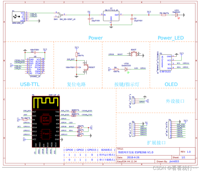 基于物联网ESP8266硬件控制台灯_基于物联网的智能台灯 csdn-CSDN博客