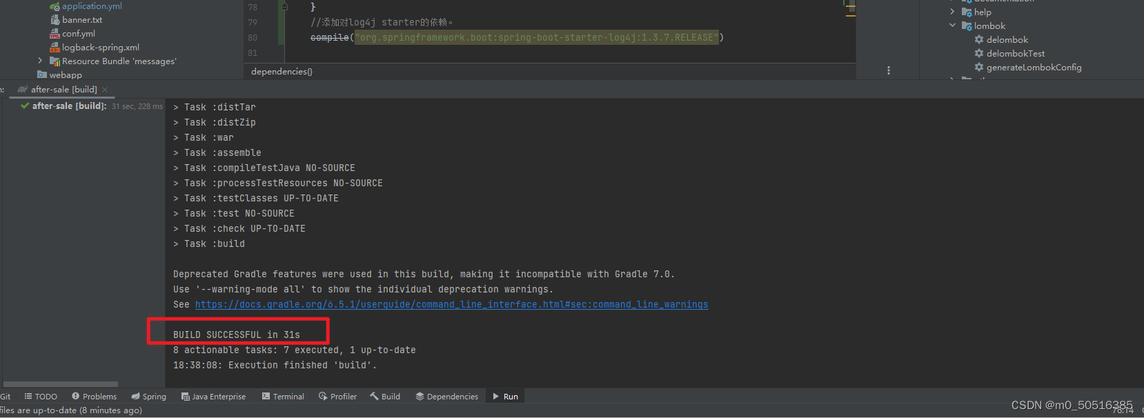 idea中gradle编译失败Execution failed for task ‘:compileJava‘.＞ Could not resolve all files for ...