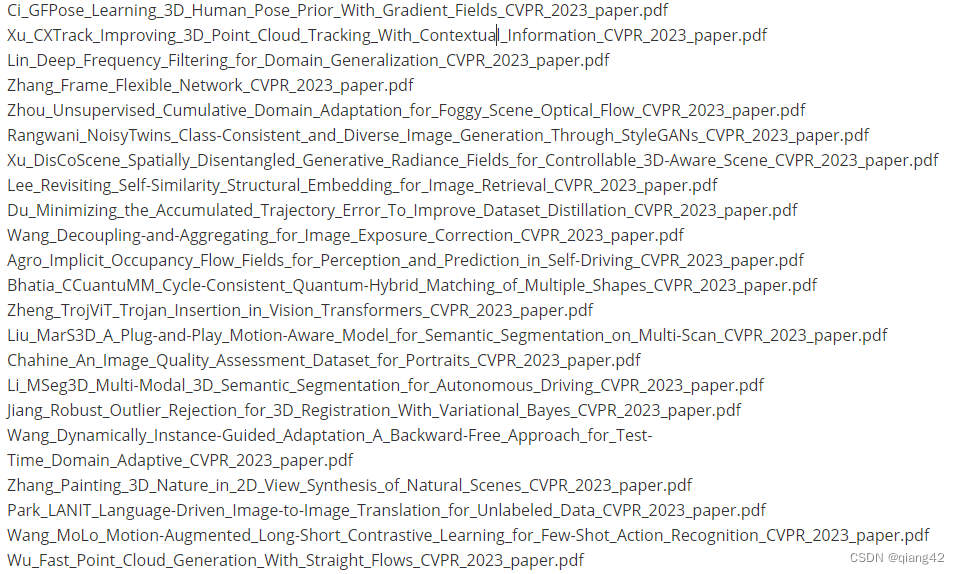 CVPR2023、ICCV2023论文题目汇总及词频统计_cvpr2023统计-CSDN博客