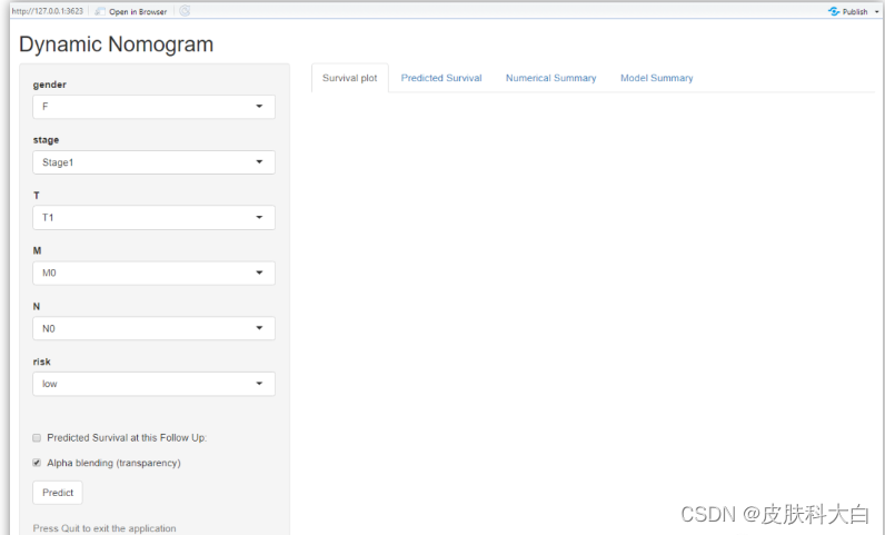 动态Nomogram高分文章标配cox_网页nomogram-CSDN博客