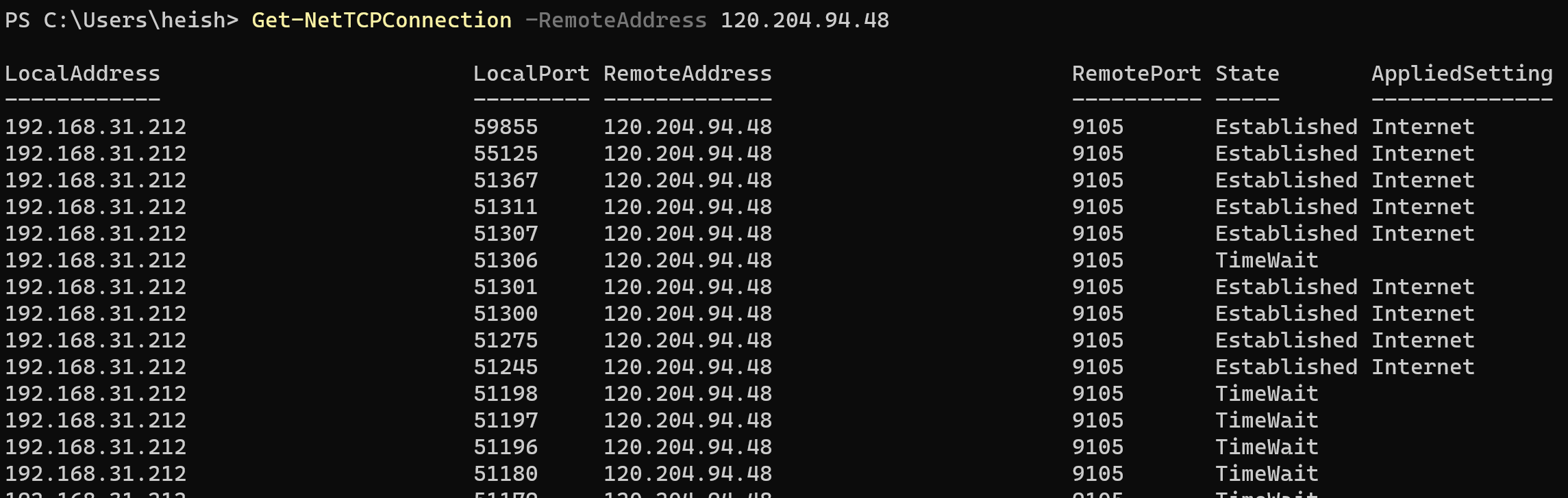 windows:深入理解PowerShell中的Get-NetTCPConnection命令-CSDN博客