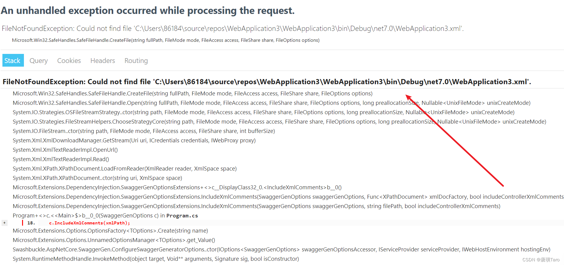 .Net7配置swagger进行添加接口注释_net swagger 接口注释-CSDN博客