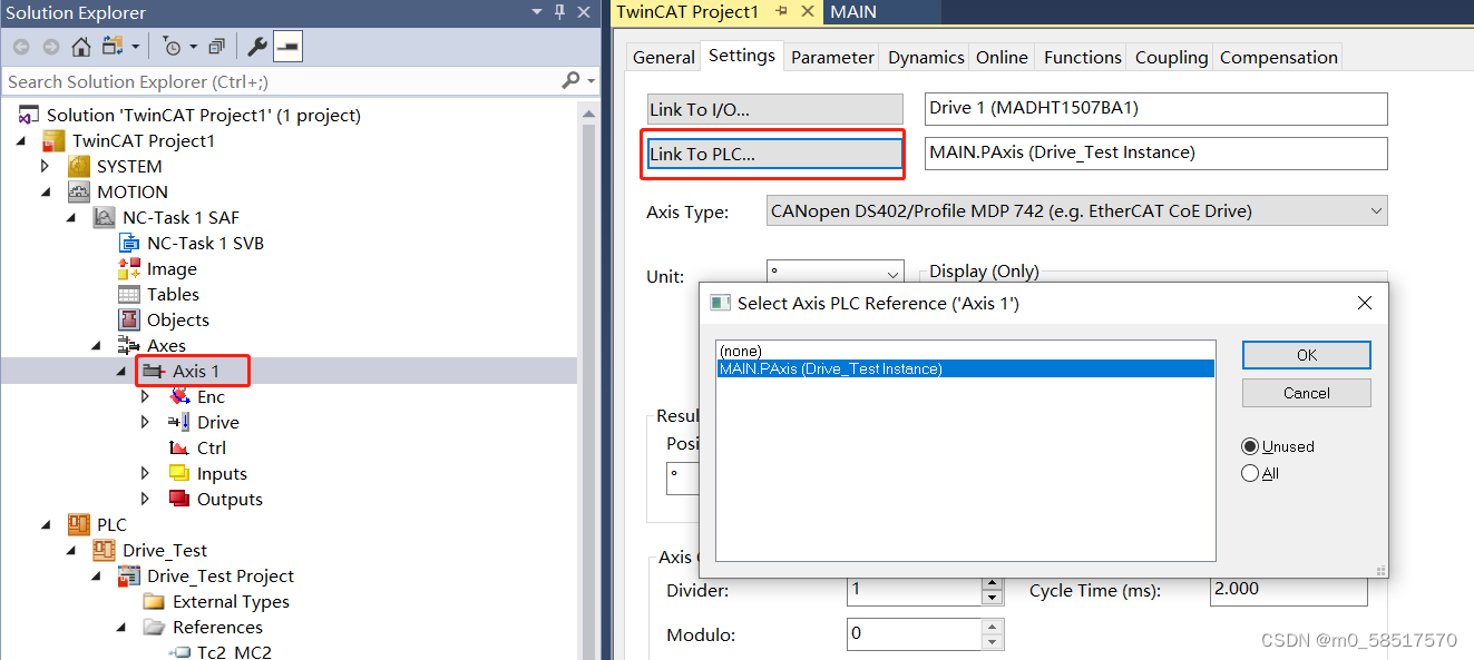 倍福CX5130通过EtherCAT控制Panasonic伺服测试_倍福cx5130开发-CSDN博客
