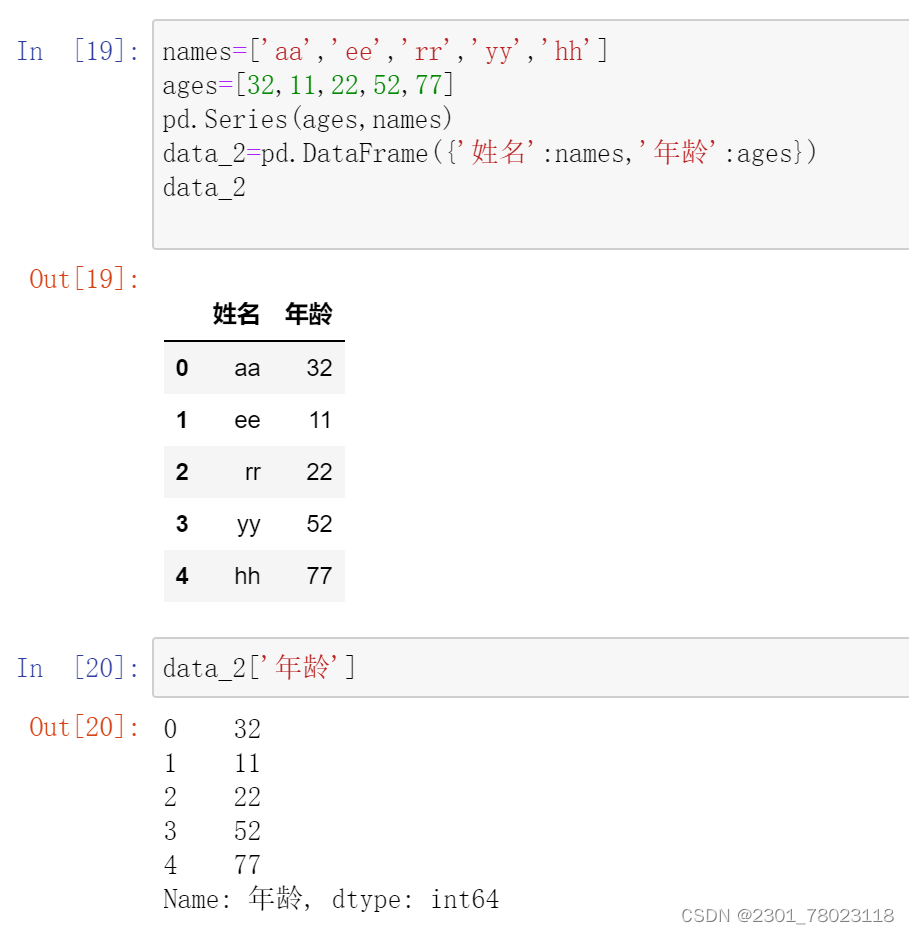 一、DataFrame对象-CSDN博客