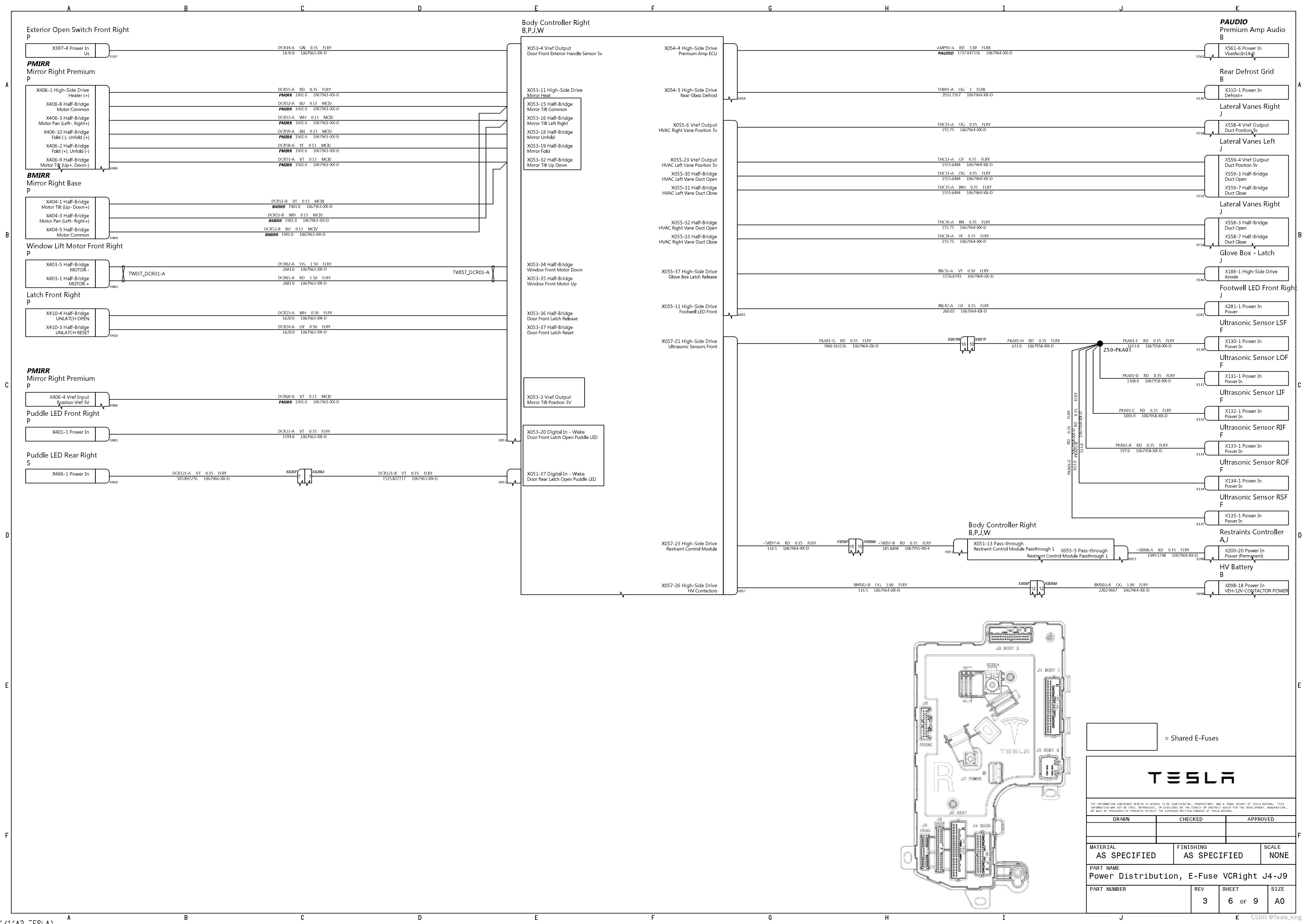 Tesla model 3 Schematic Diagram serialize（36/40）-CSDN博客