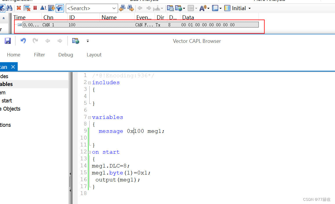 【零基础学习CAPL语法】——数据类型_capl数据类型-CSDN博客