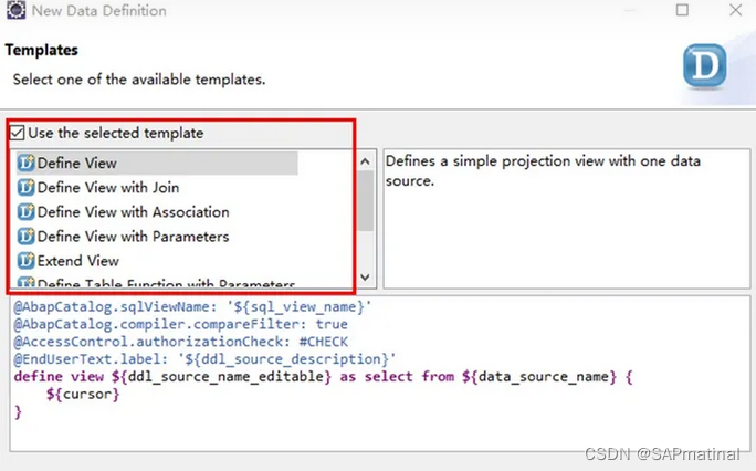 matinal：SAP 零基础学习CDS之概览（一）_sap cds-CSDN博客