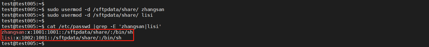 【Liunx常用操作】配置sftp服务器（用户独立目录&用户共享目录）_sftp配置-CSDN博客