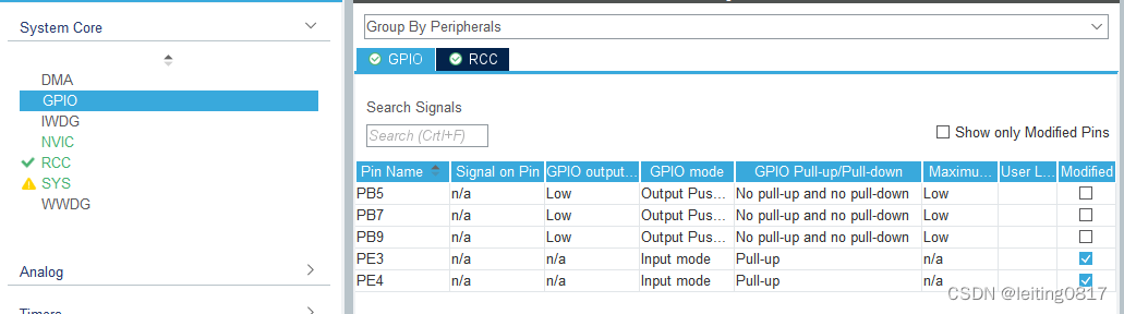 STM32F103ZET6+Cubemx+HAL库配置按键控制LED灯_stm32cubemx怎么让使用key1控制led0翻转,使用key2控制led1翻转-CSDN博客