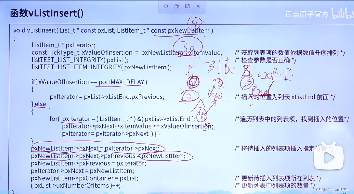 Freertos列表和列表项 Csdn博客