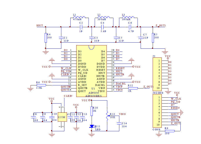 AD9850/AD9851驱动调试-CSDN博客