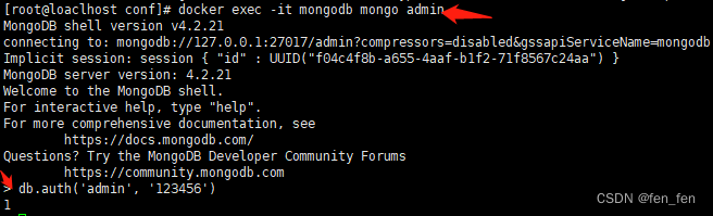 Mongo(5):Docker下安装Mongo4.2(挂载配置文件和数据)_docker pull mongo-CSDN博客