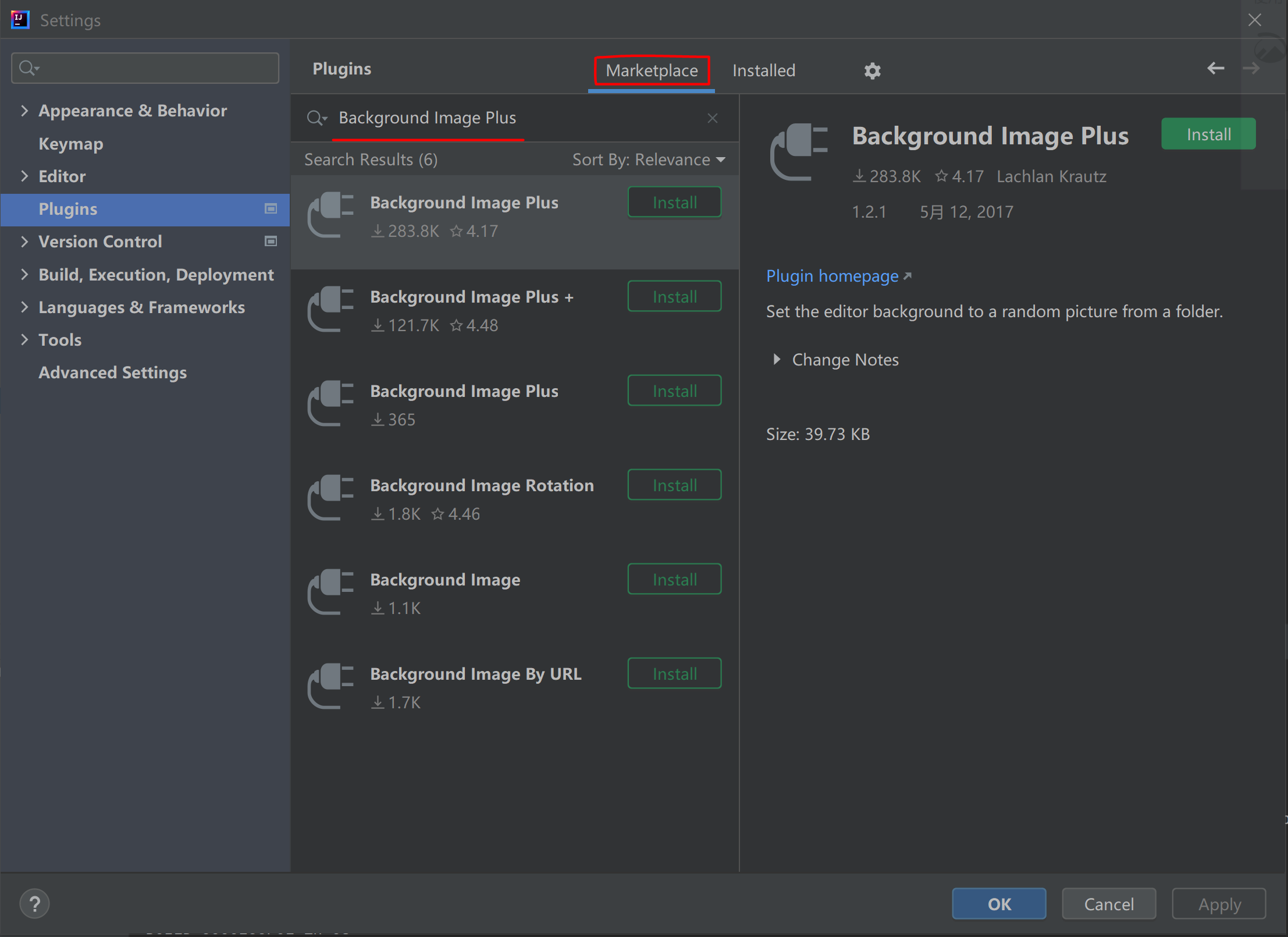 (IntelliJ)插件一 Background Image Plus_idea插件 backgroundlmageplus.jar-CSDN博客