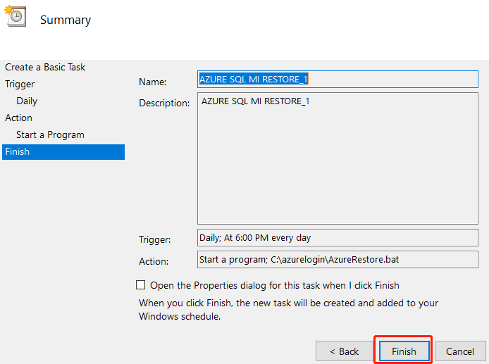 通过WINDOWS TASK SCHEDULE运行POWERSHELL脚本备份AZURE托管实例_task scheduler运行ps1、-CSDN博客