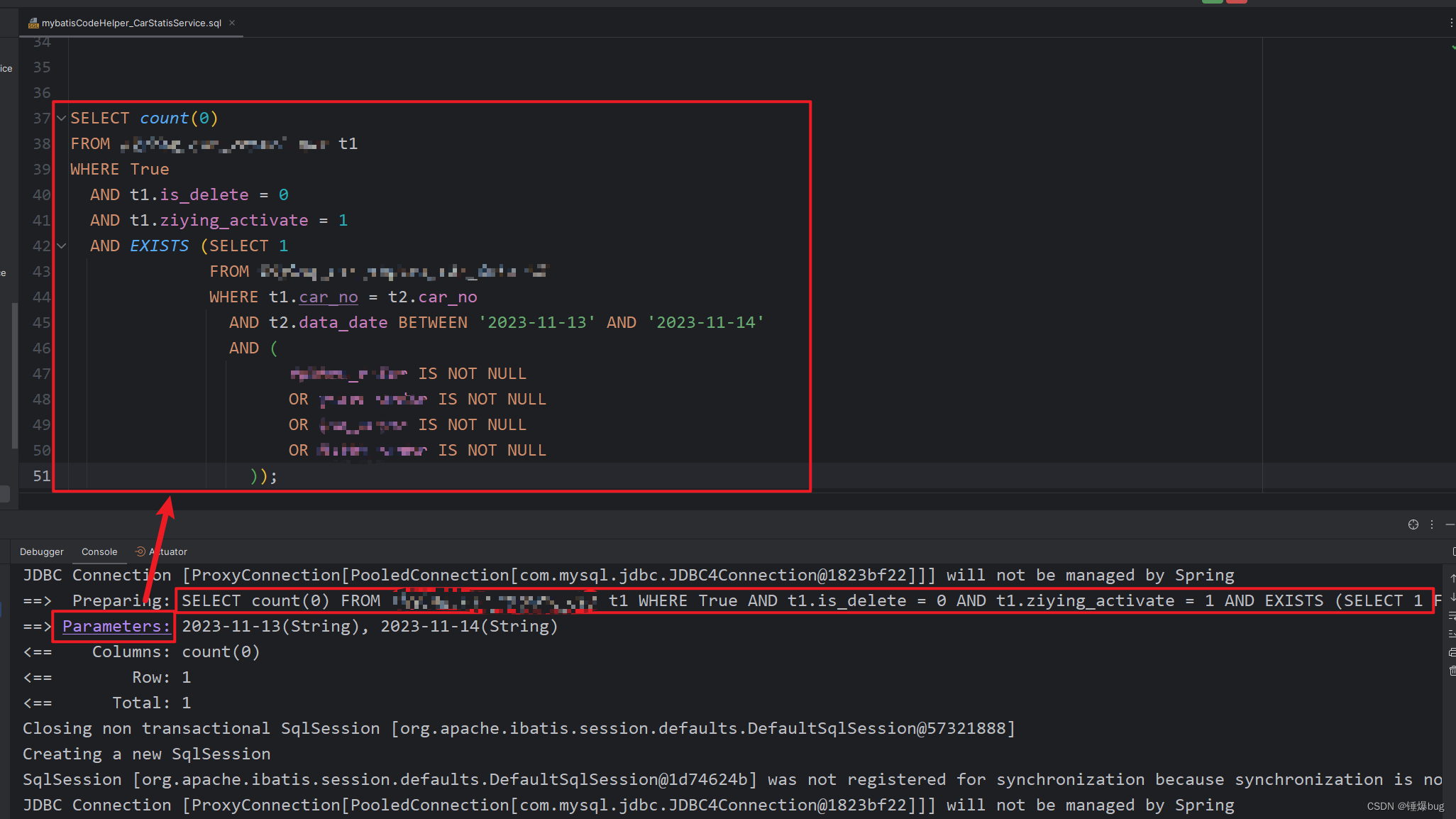 Springboot支持打印可执行的原sql，而不是带？的sql Csdn博客 