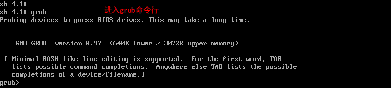 4.实验：破坏本机grub stage1.5，⽽后在救援模式下修复之_grub loading stage1.5-CSDN博客