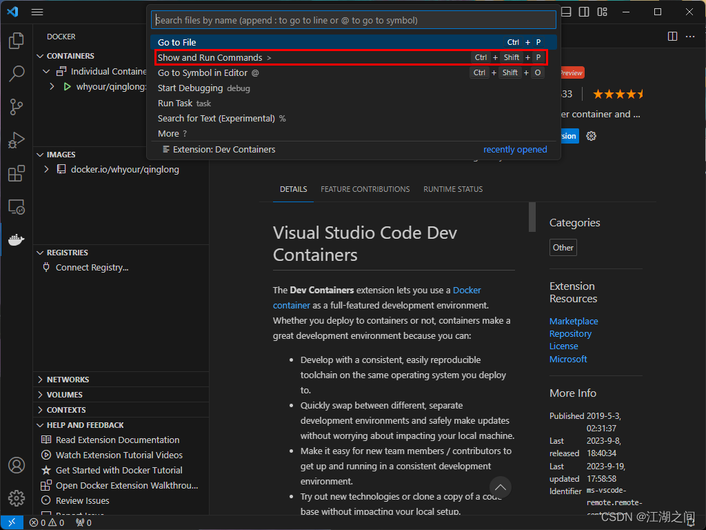VSCode本地（远程）连接Docker进行代码编辑项目发布_vscode修改docker里的代码-CSDN博客