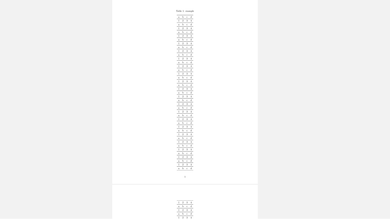 Latex实例[2]：跨页表格制作方法， longtable和 supertabular_latex 跨页表格-CSDN博客