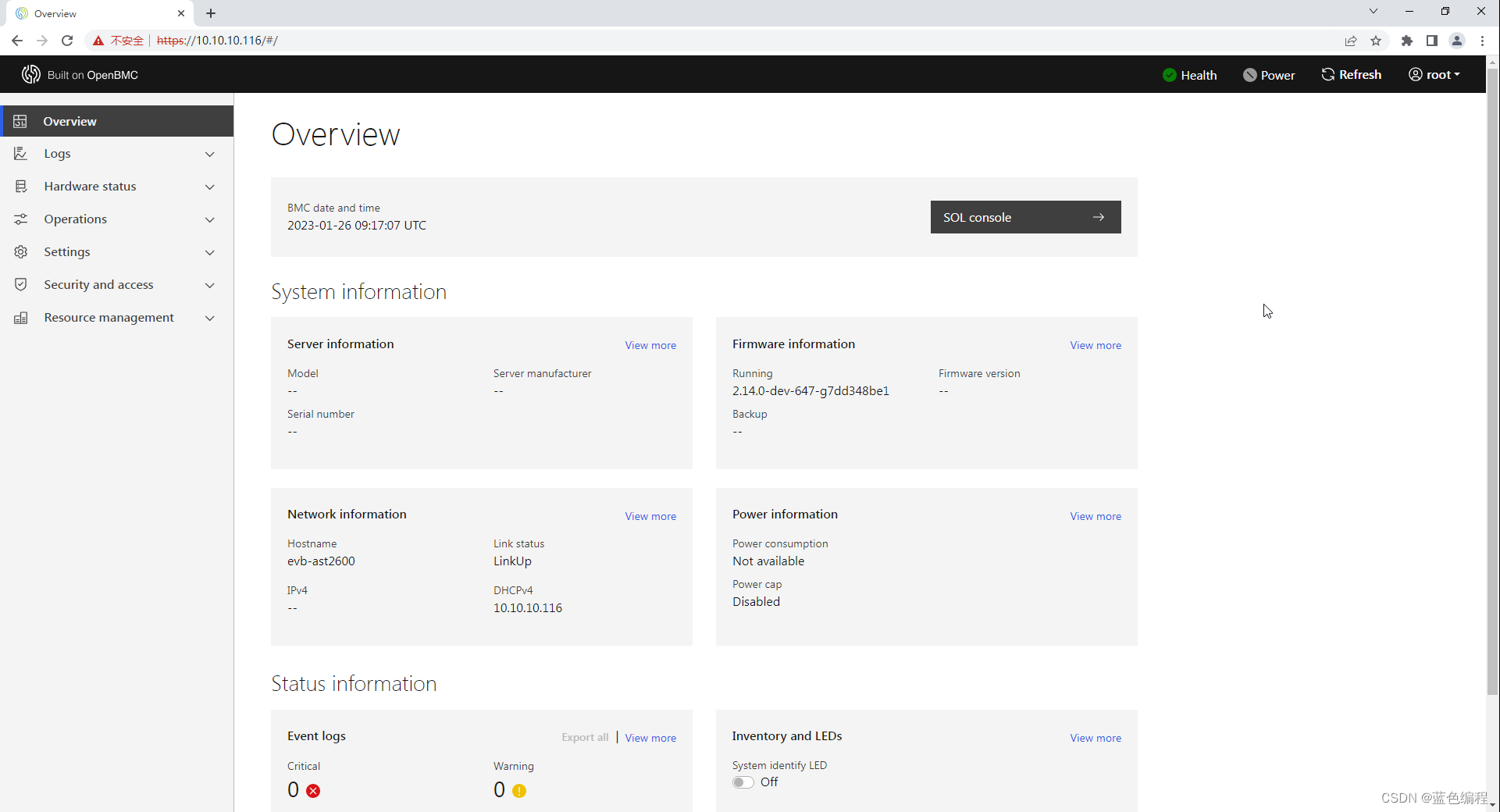 OpenBMC笔记4：在镜像中添加Web界面_ast2600 连接webui-CSDN博客