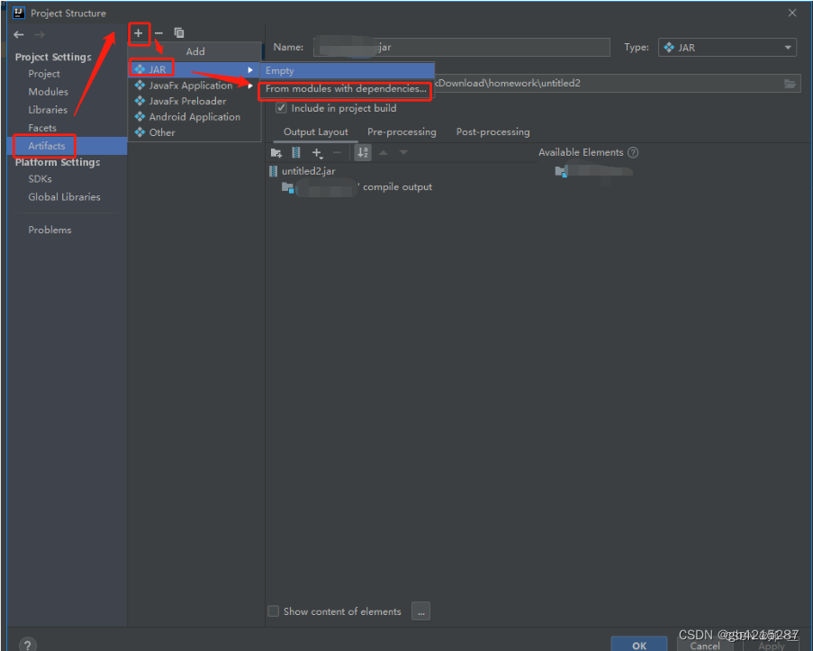 idea 导出jar包_idea导出jar-CSDN博客