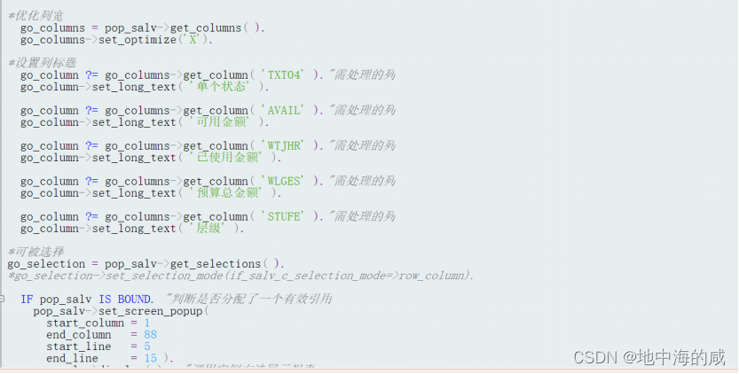 SAP FUNCTION ALV、SALV开发总结_sap salv-CSDN博客