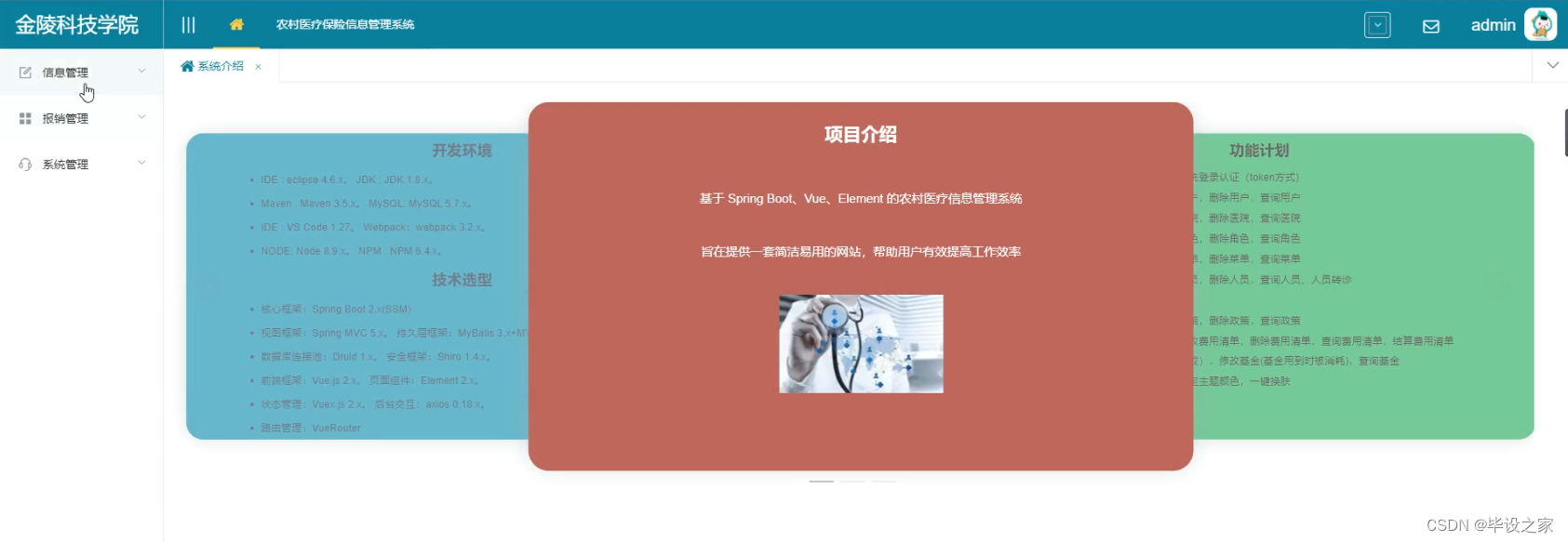 农村医疗保险管理系统的设计与实现（springbootvueelement Ui 前后分离开发模式论文源码）jsp230医疗保险监测系统设计与实现 Csdn博客 