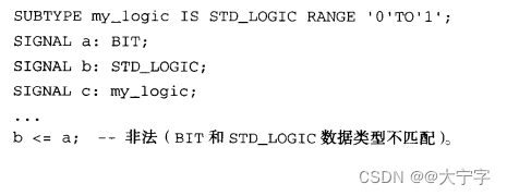 02_VHDL数据类型_教材版_vhdl 二维数组-CSDN博客