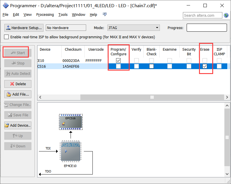 【FPGA从0开始系列】在Quartus13.1下LED流水灯实验（一）_黑金ax4010系列,型号为ep4ce10f17c8-CSDN博客