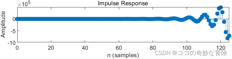 【信号系统实验4】matlab—离散信号与系统的时域与z域分析用matlab求系统的单位序列响应 Csdn博客