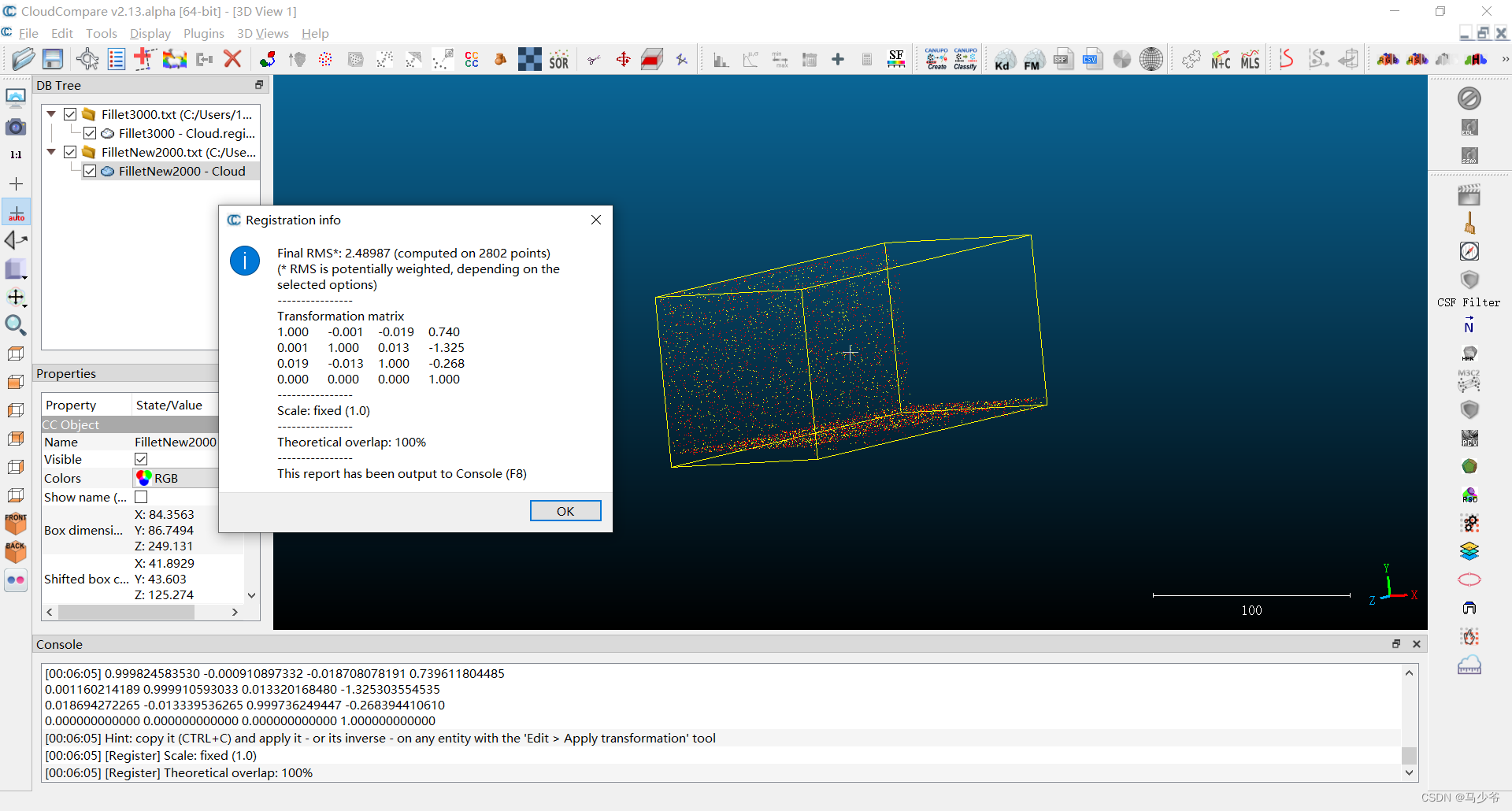 CloudCompare点云配准_cloudcompare align-CSDN博客