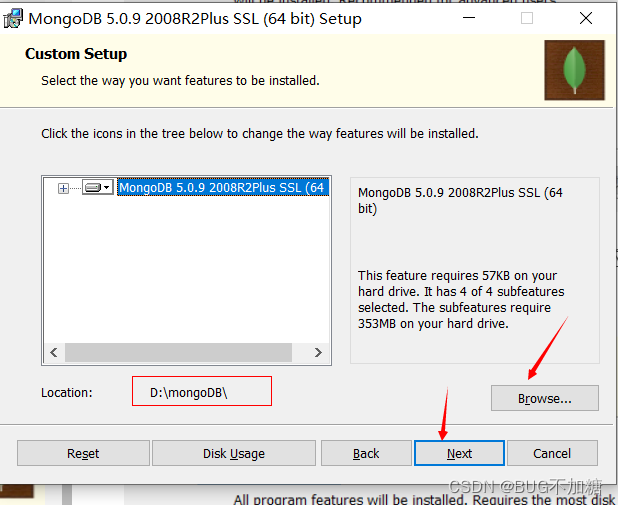 mongodb安装及部分问题解决_warning: mongodb requires armv8.2-a or higher, and-CSDN博客