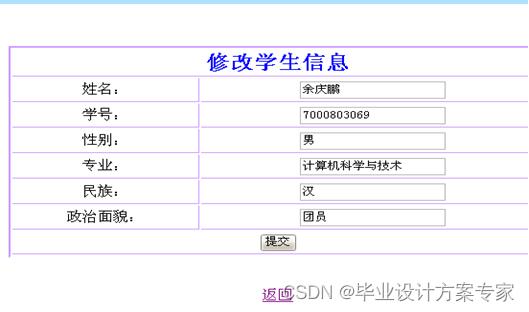 Java毕业设计——基于jspsqlserver的学生信息管理系统设计与实现（毕业论文程序源码）——学生信息管理系统jsp学生管理系统