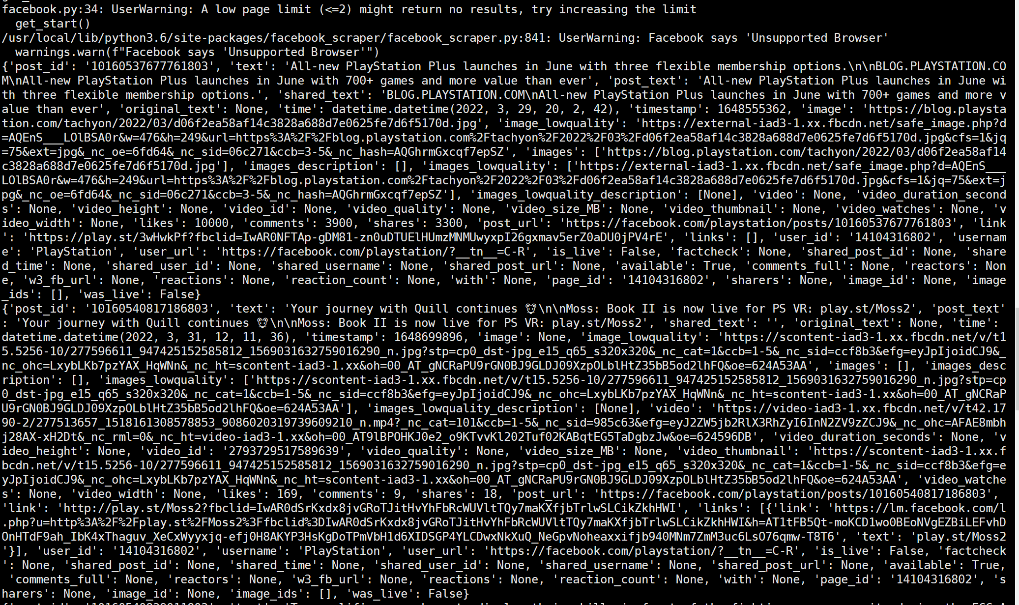 Facebook_scraper:Python获取FB用户的公开发帖【FaceBook系列 一】_python爬取脸书数据_CorGi_8456的博客-CSDN博客