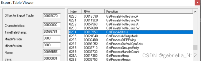 逆向工程实验二_导出表rva怎么求-CSDN博客