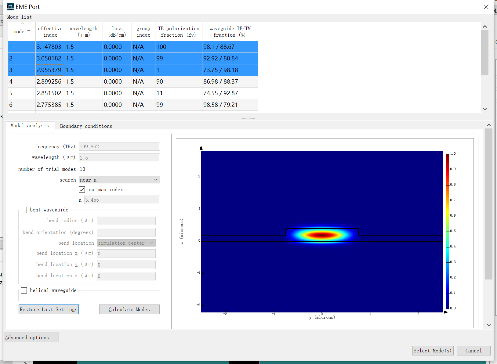 Lumerical官方案例、FDTD时域有限差分法仿真学习（十二）——锥形波导偏振转换_lumerical 波导教学-CSDN博客