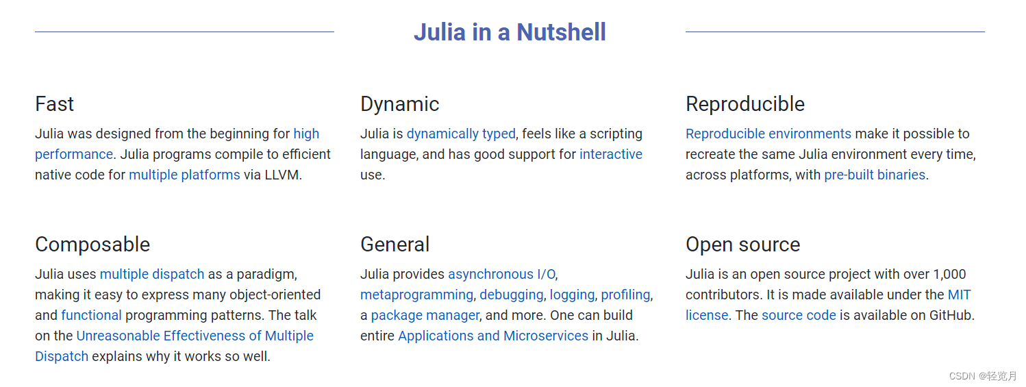 Julia(编程语言)-CSDN博客