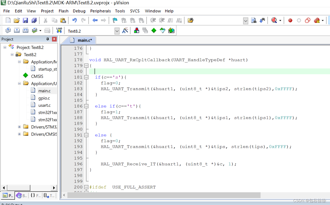 Stm32f103c8t6核心开发板下，采用串口中断方式实现多形式的 Hello Windows”通信输出实例演训使用接收中断模式输出字符串 Csdn博客