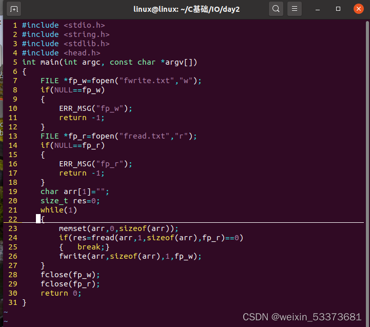 day2标准IO函数-CSDN博客