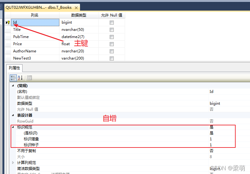 Efcore 4主键efcore 自增列 Csdn博客