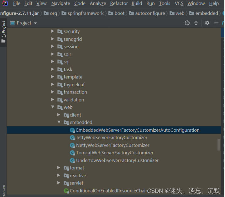 Spring Boot自动配置 如何切换内置web服务器 Springboot灵活切换web容器 Csdn博客